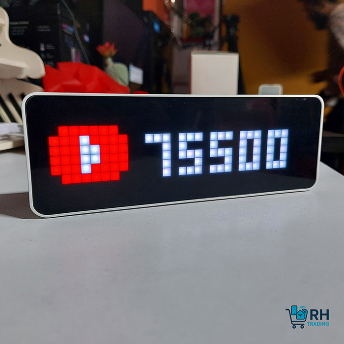 Ulanzi TC001 Smart LED Pixel Clock – Full Color Display - RH Trading